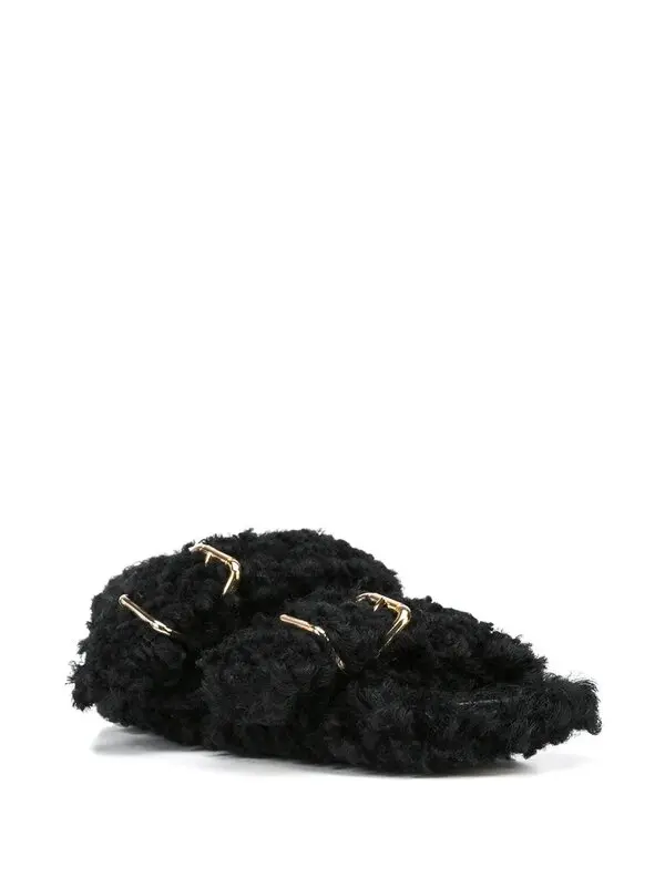 Marni Shearling Trimmed Sandals