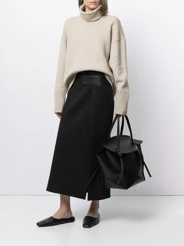 Proenza Schouler Oversized Turtleneck Jumper - Neutrals