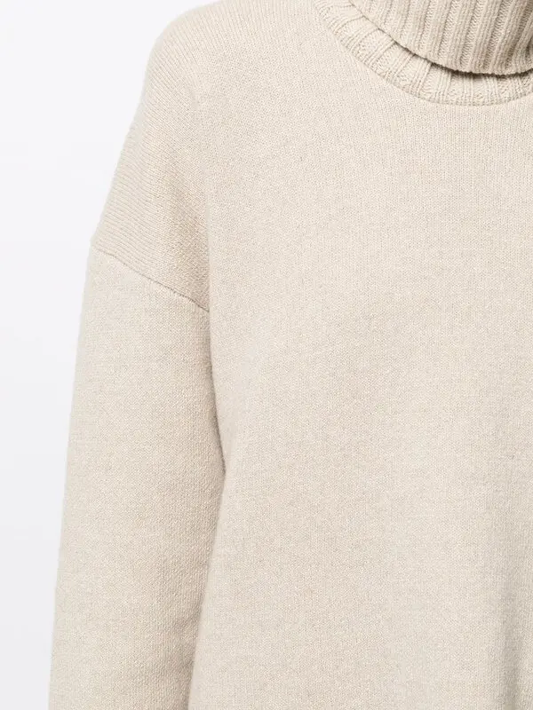 Proenza Schouler Oversized Turtleneck Jumper - Neutrals