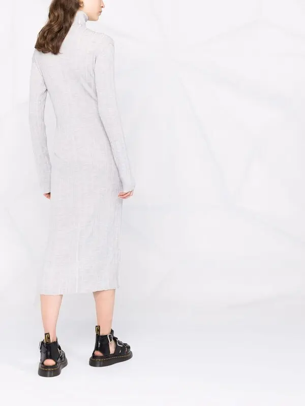 DIESEL® Ribbed Knit Midi Dress