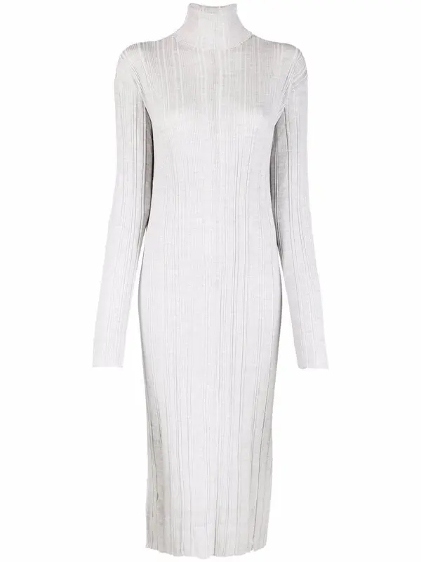 DIESEL® Ribbed Knit Midi Dress