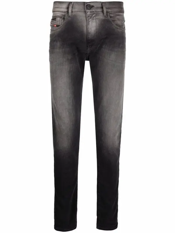 DIESEL® D-strukt Slim-fit Jeans - Black
