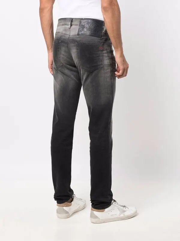 DIESEL® D-strukt Slim-fit Jeans - Black
