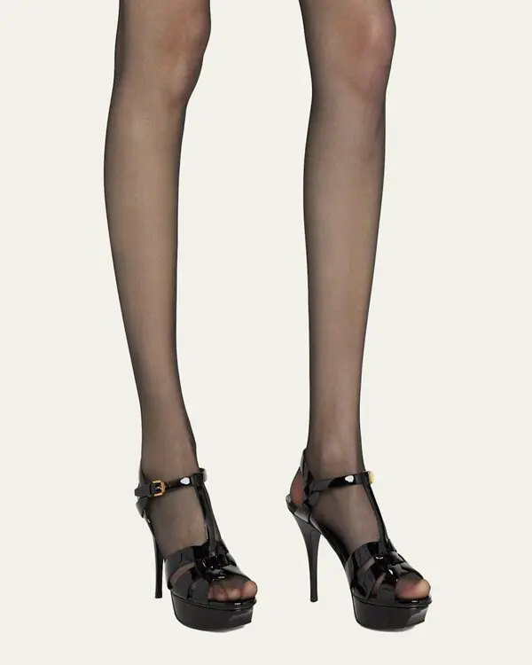 Saint Laurent Tribute Platform Sandals