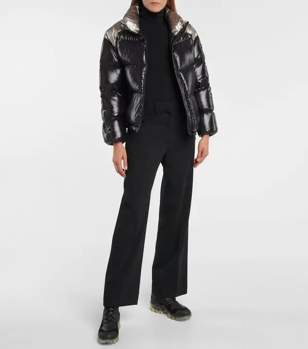 Moncler Cuscute High-neck Down Jacket