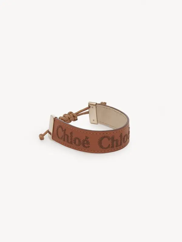 Chloé Woody Fabric Bracelet