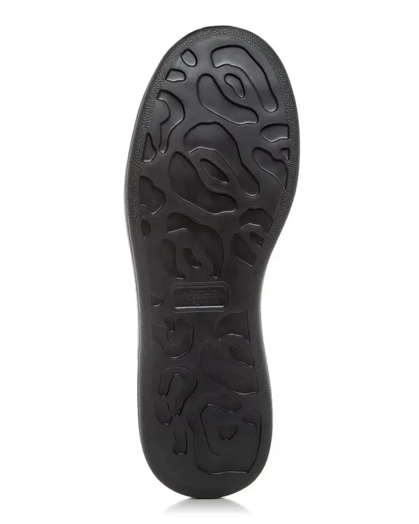 Alexander McQueen Oversized Leather Sneakers - Black