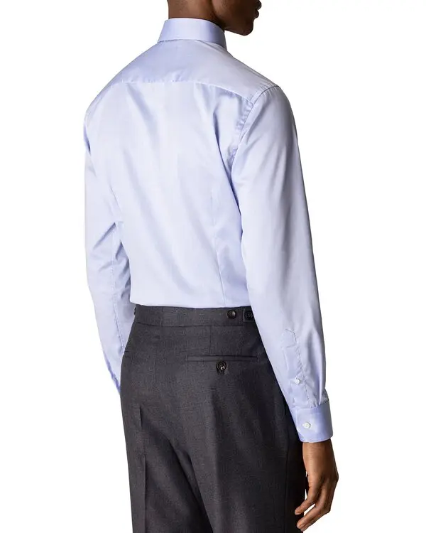 Eton Contemporary Fit Pink Signature Twill Dress Shirt Men's 15
