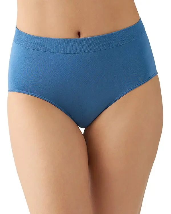 Wacoal B. Smooth Seamless Briefs - Blue Horizon