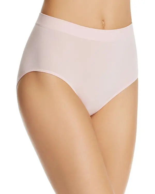 Wacoal B. Smooth Seamless Briefs - Chalk Pink