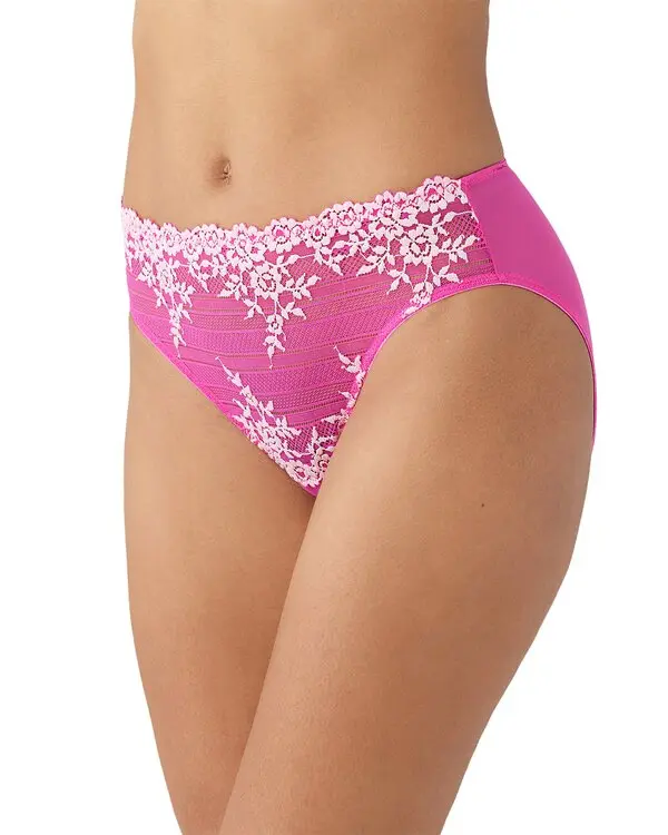 Wacoal Embrace Lace High-cut Briefs - Wild Azalea