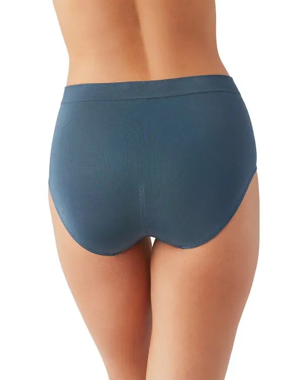 Wacoal B. Smooth Seamless High-cut Briefs - Dark Slate
