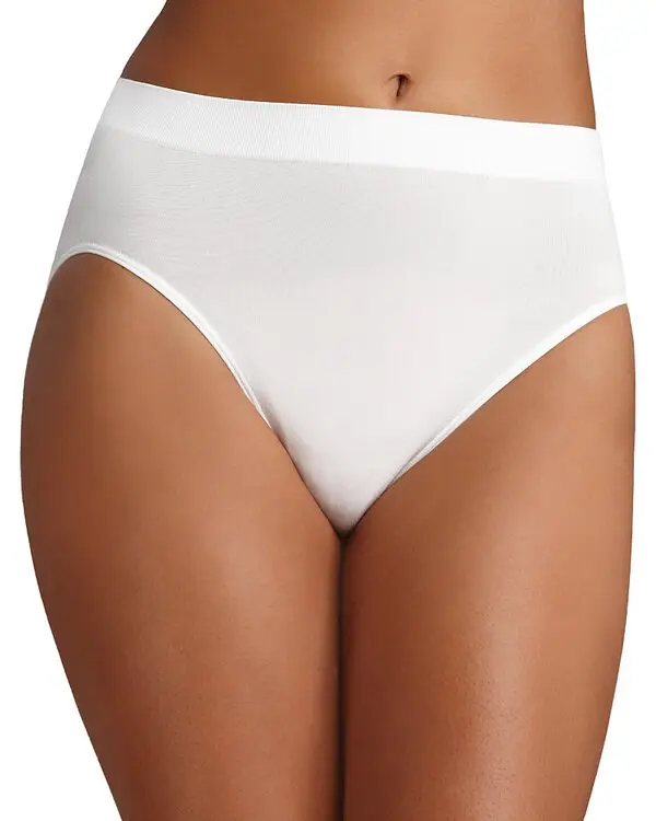 Wacoal B. Smooth Seamless High-cut Briefs - Ivory