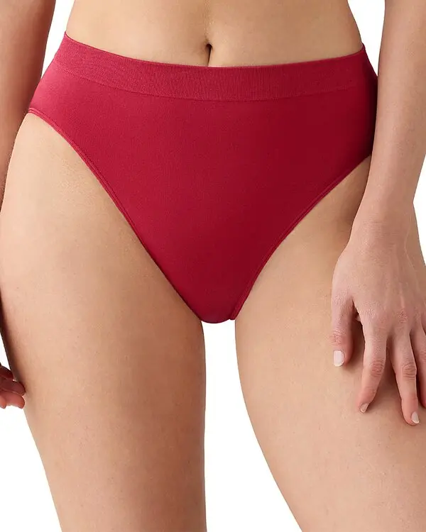 Wacoal B. Smooth Seamless High-cut Briefs - Regina Red