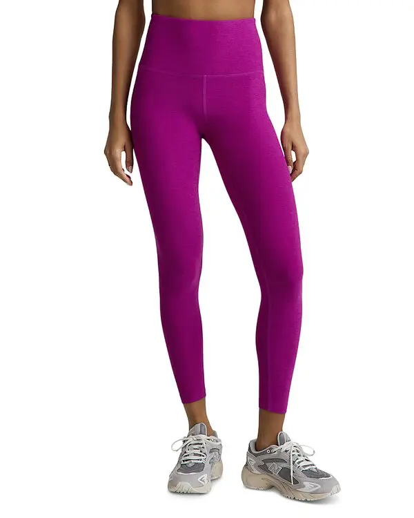 Beyond Yoga Spacedye Midi High Waisted Legging - Berry Bliss