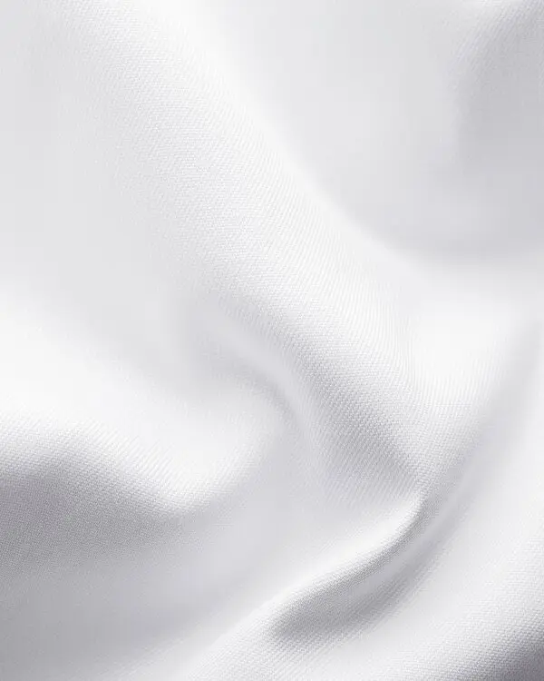 Eton Contemporary Fit Twill Dress Shirt - White