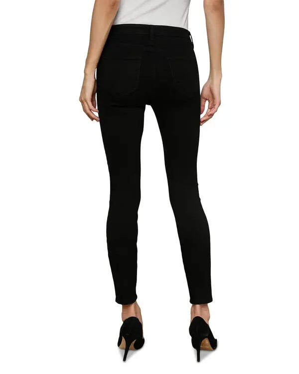 L'Agence Margot High-rise Skinny Jeans - Noir