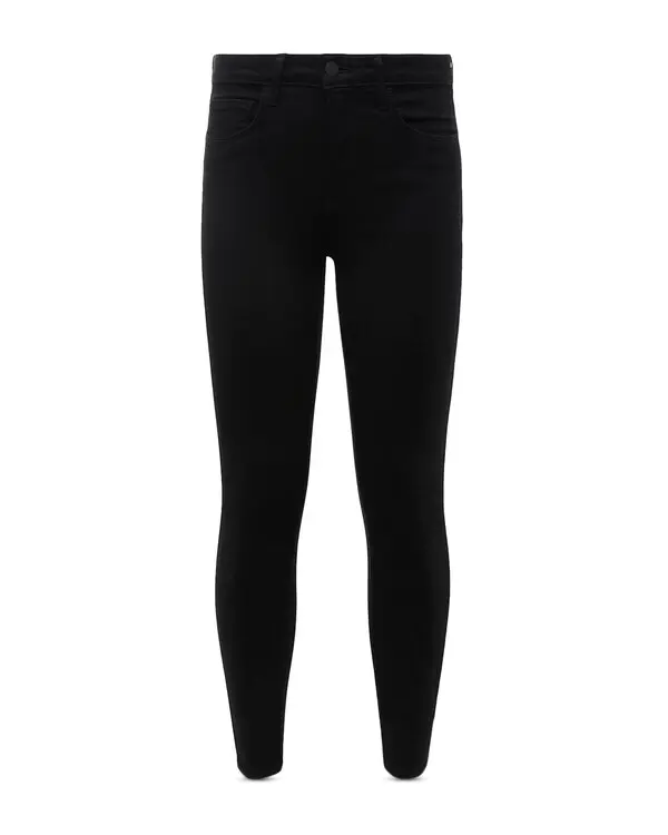 L'Agence Margot High-rise Skinny Jeans - Noir