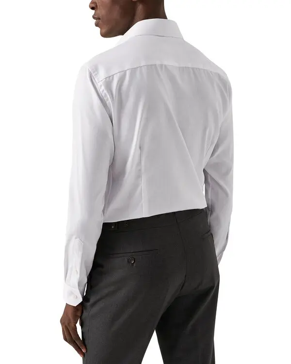 Eton Super Slim Fit Twill Dress Shirt