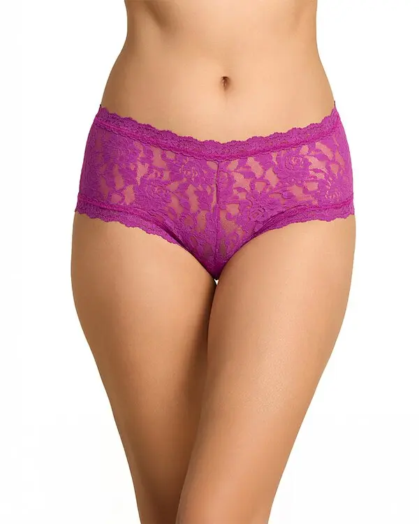 Hanky Panky Signature Lace Boyshort - Boysenberry