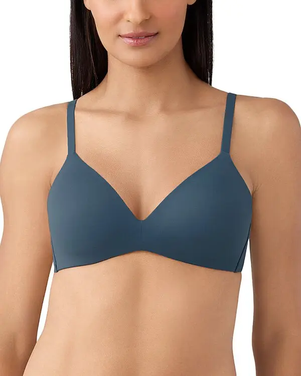 Wacoal How Perfect Contour Wireless Bra - Dark Slate