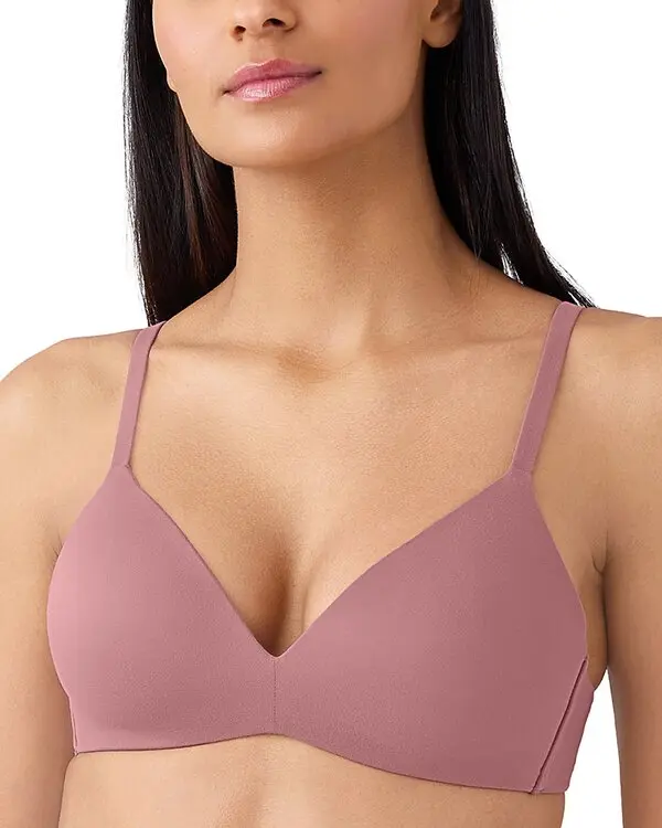 Wacoal How Perfect Contour Wireless Bra - Rose Brown