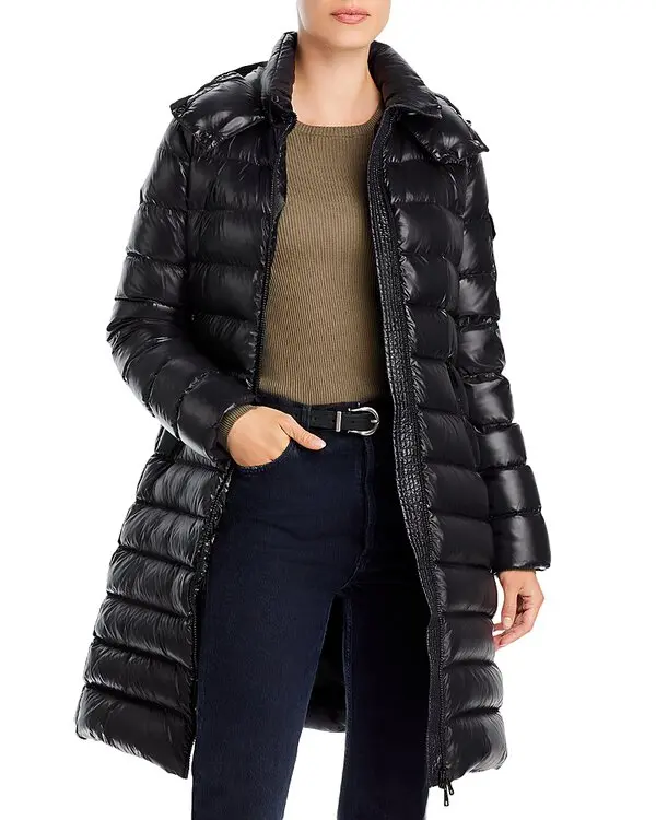 Moncler Moka Down Coat - Black
