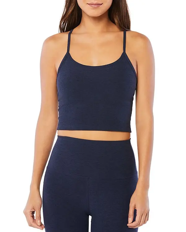 Beyond Yoga Spacedye Slim Racerback Cropped Tank - Nocturnal