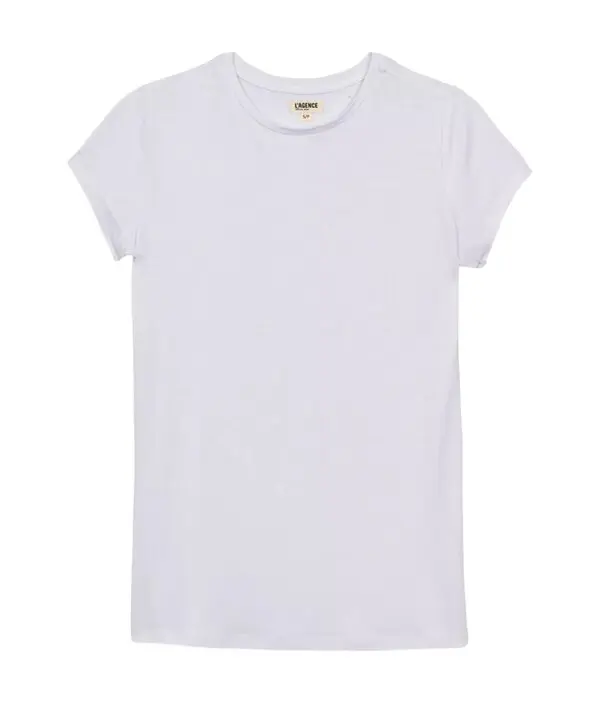 L'Agence Ressi Cap-sleeve Tee - White