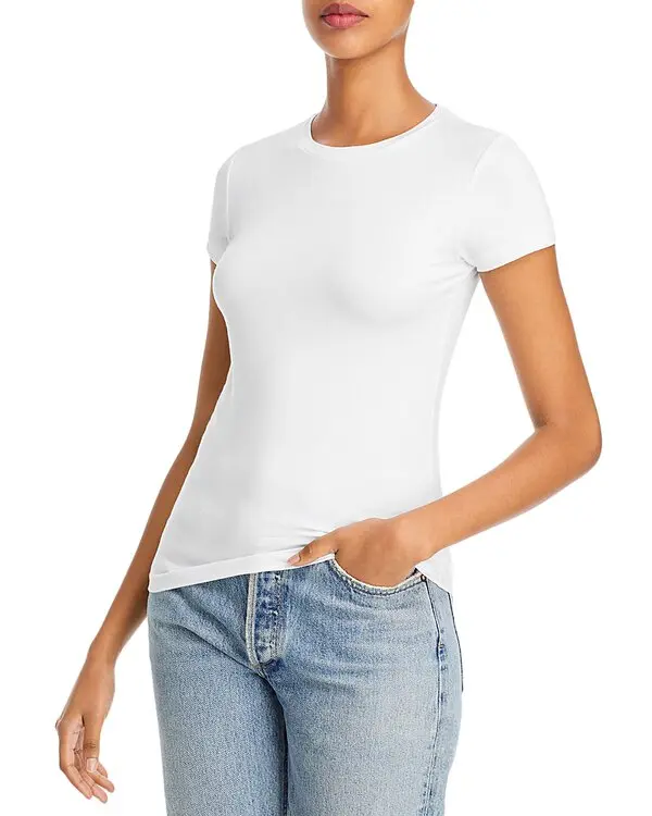 L'Agence Ressi Cap-sleeve Tee - White