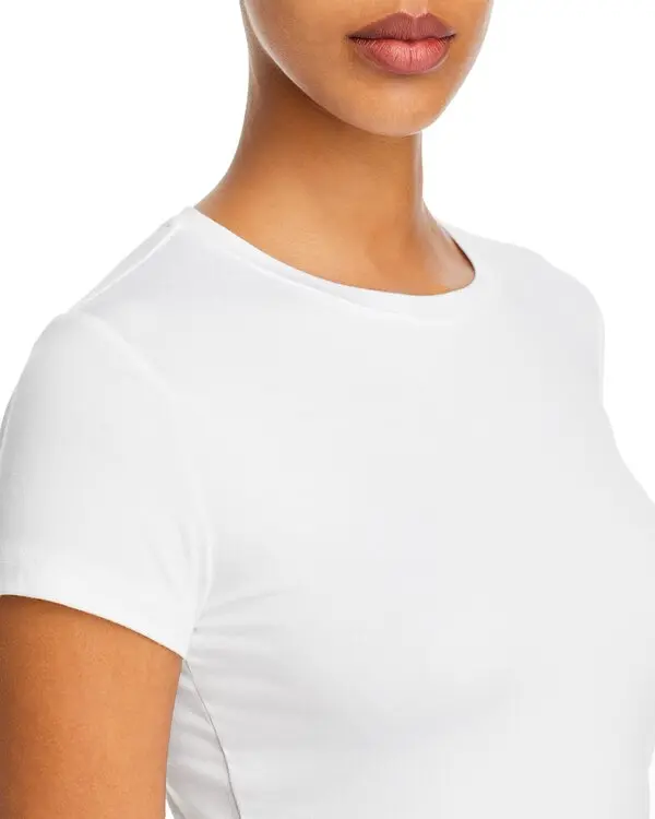 L'Agence Ressi Cap-sleeve Tee - White