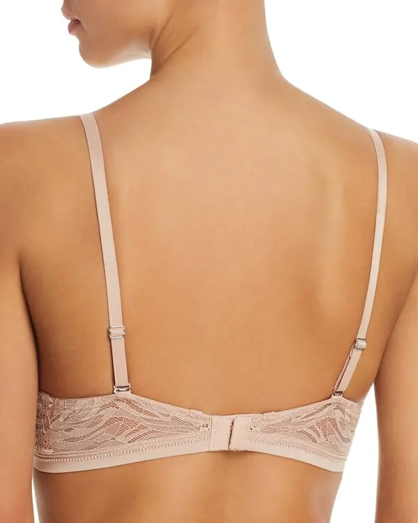 ON GOSSAMER Sleek Micro Push-up Bra - Champagne