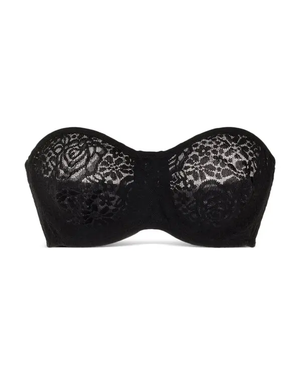 Wacoal Halo Strapless Lace Bra - Black