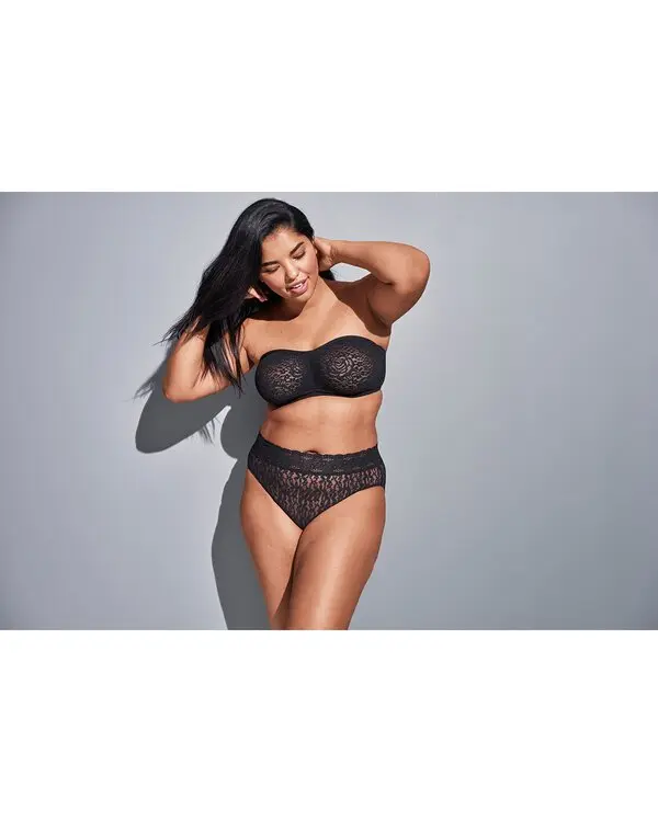 Wacoal Halo Strapless Lace Bra - Black
