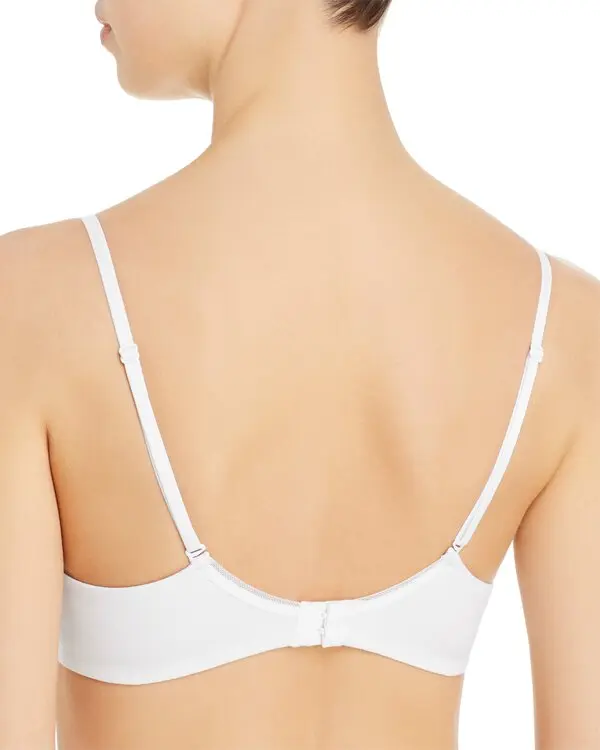 ON GOSSAMER Cabana Cotton Blend Convertible T-shirt Bra - White