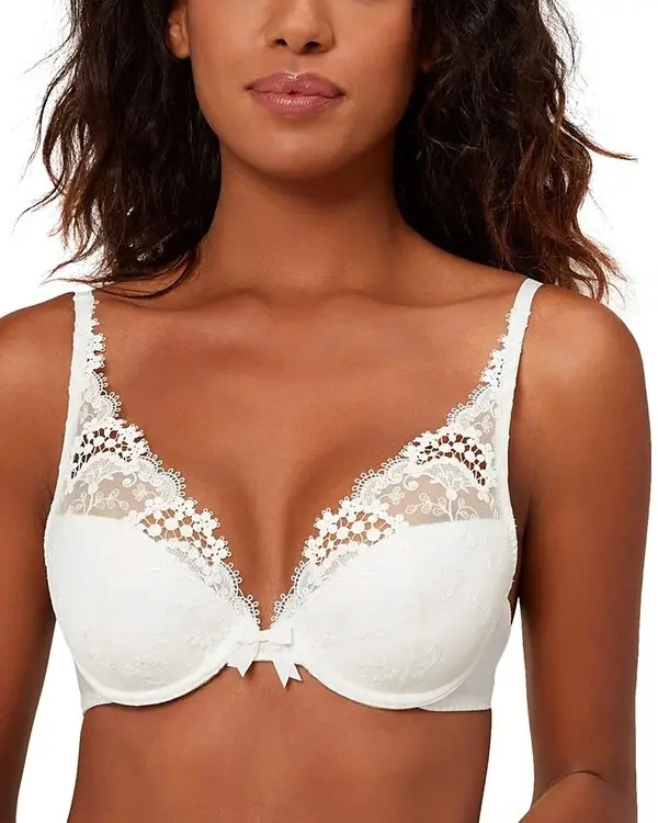 Simone Perele Wish Triangle Contour Bra - Ivory