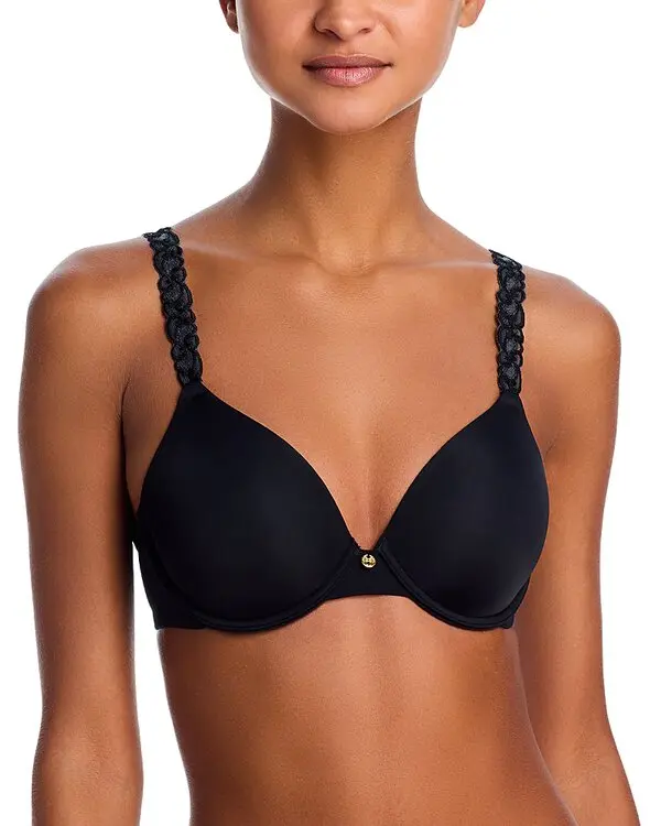 Natori Pure Luxe Full Fit Contour Bra - Black
