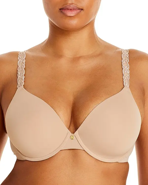 Natori Pure Luxe Full Fit Contour Bra - Café