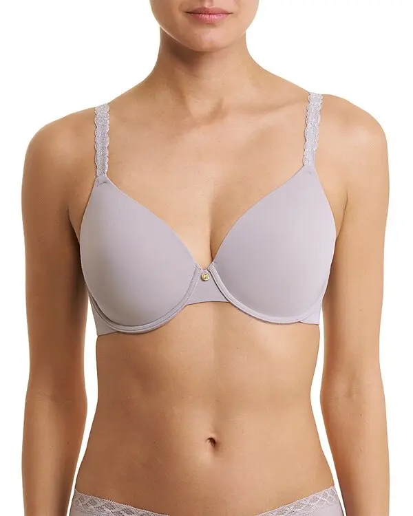 Natori Pure Luxe Full Fit Contour Bra - Luster/silver