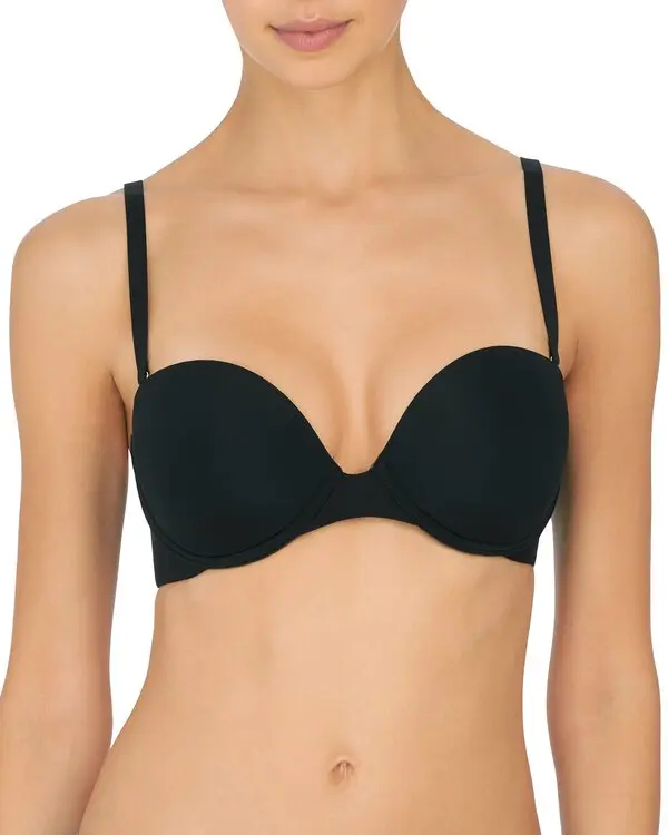 Natori Minimal Strapless Convertible Bra - Black