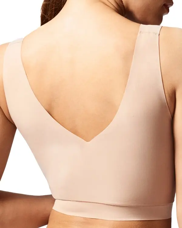 Chantelle Soft Stretch Wireless Padded V-neck Bra - Nude