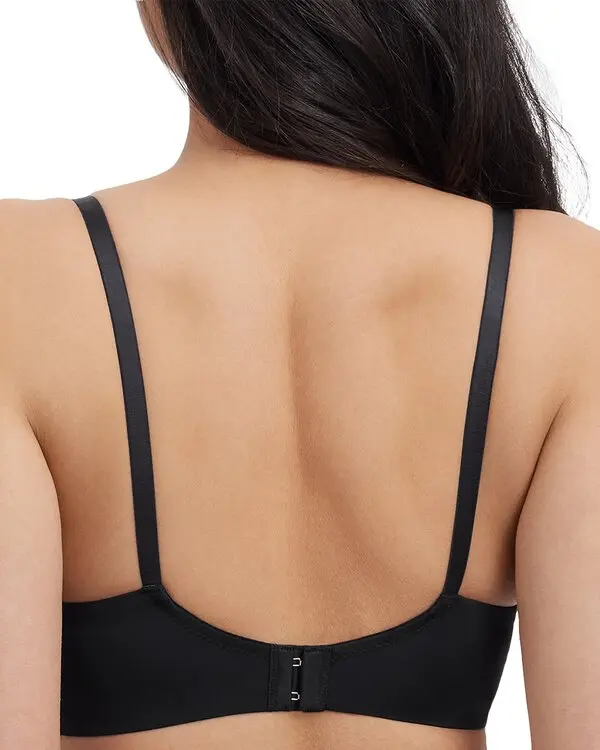SKARLETT BLUE Entice Lace Balconette Bra - Black/ Midnight
