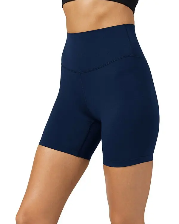 Splits59 Airweight High Waisted Bike Shorts - Indigo