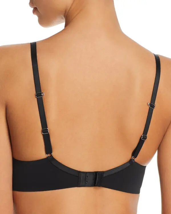 ON GOSSAMER Sleek Micro Convertible T-shirt Bra - Black