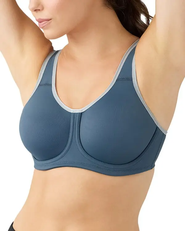 Wacoal Simone Sport Underwire Bra - Dark Slate