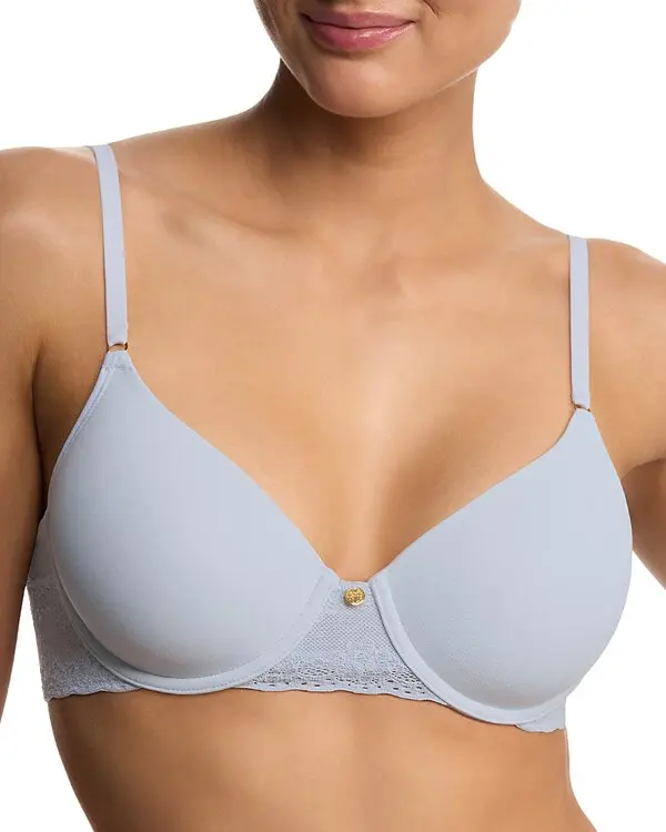 Natori Bliss Perfection All Day Underwire Contour Bra - Frosted Sky