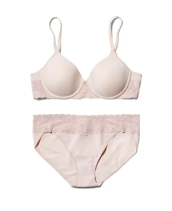 Natori Bliss Perfection Underwire Contour Bra - Light Mocha