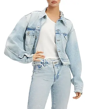 Good American Classic Denim Jacket
