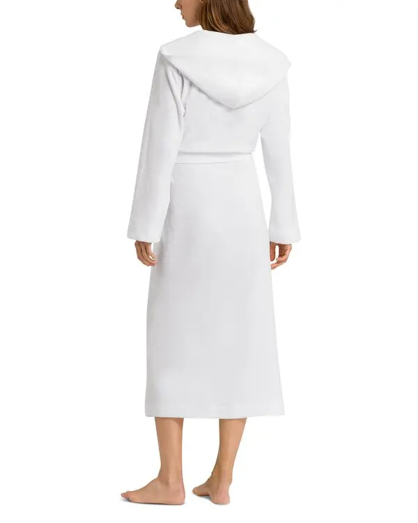 Hanro Robe Selection Plush Hooded Long Robe