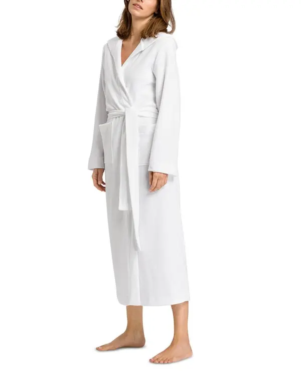 Hanro Robe Selection Plush Hooded Long Robe